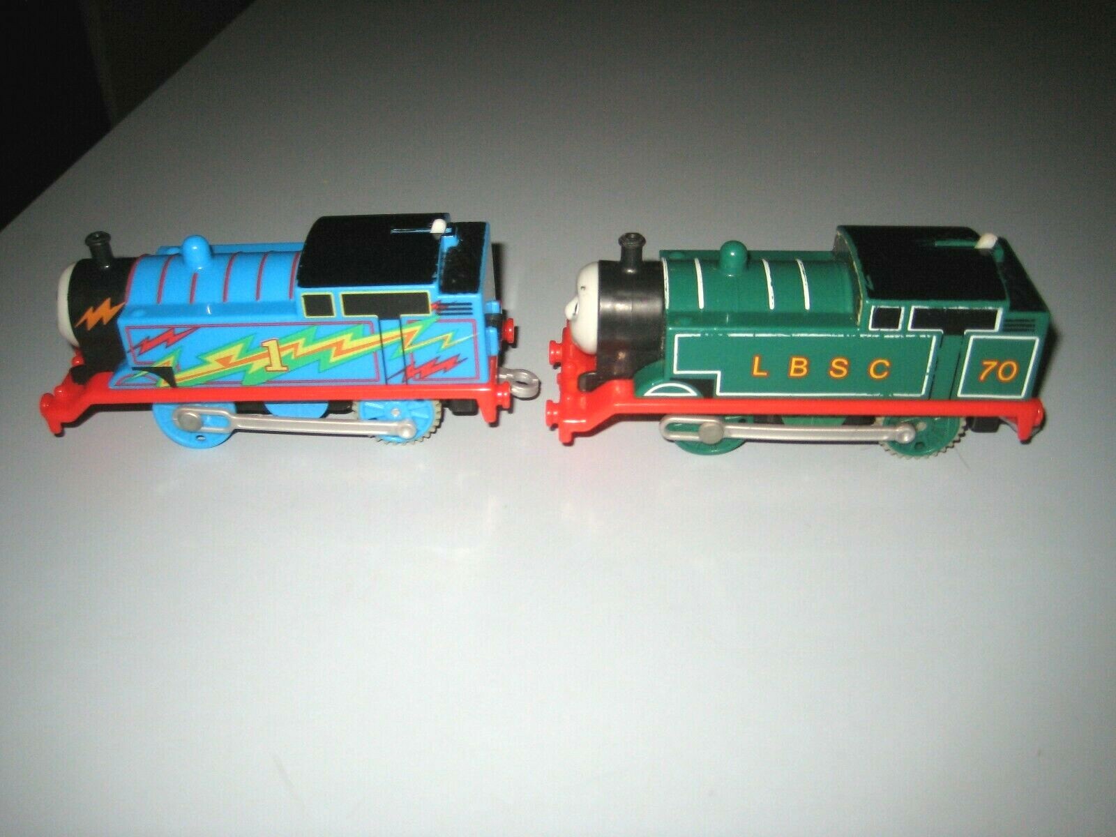 4 Mattel Trackmaster Motorized Thomas & Friends Train Engines Battery ...