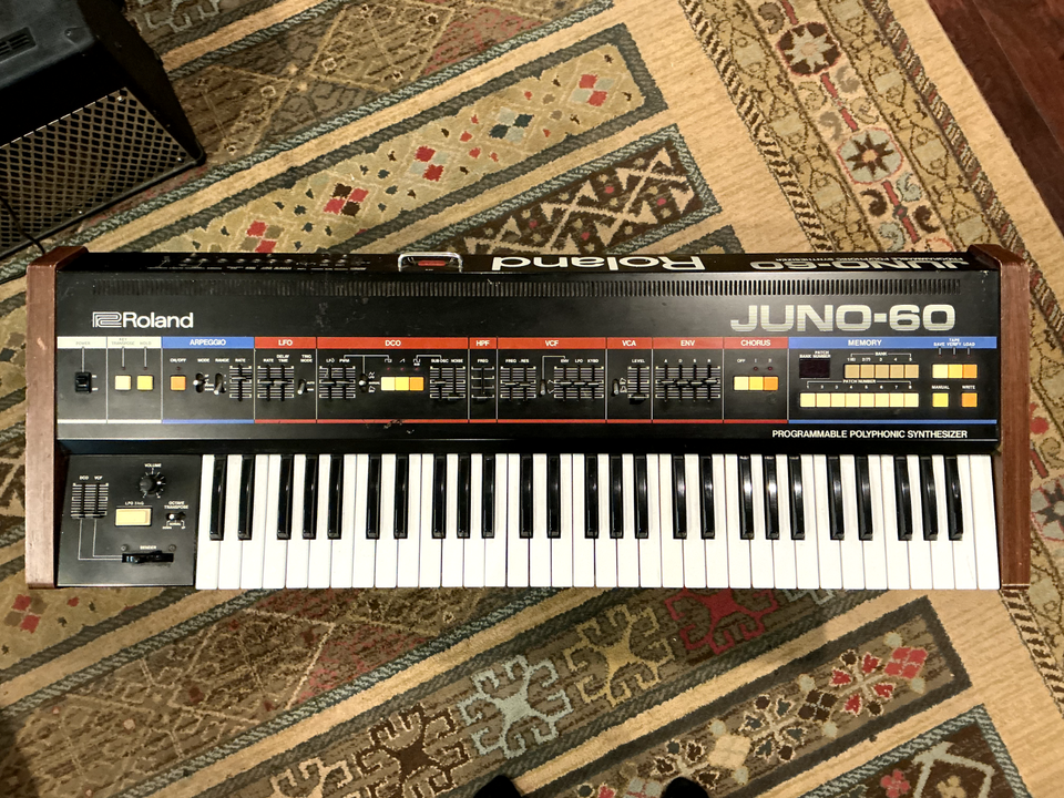 Roland JUNO-60 Vintage Polyphonic Synthesizer –Clean and functioning as original | eBay