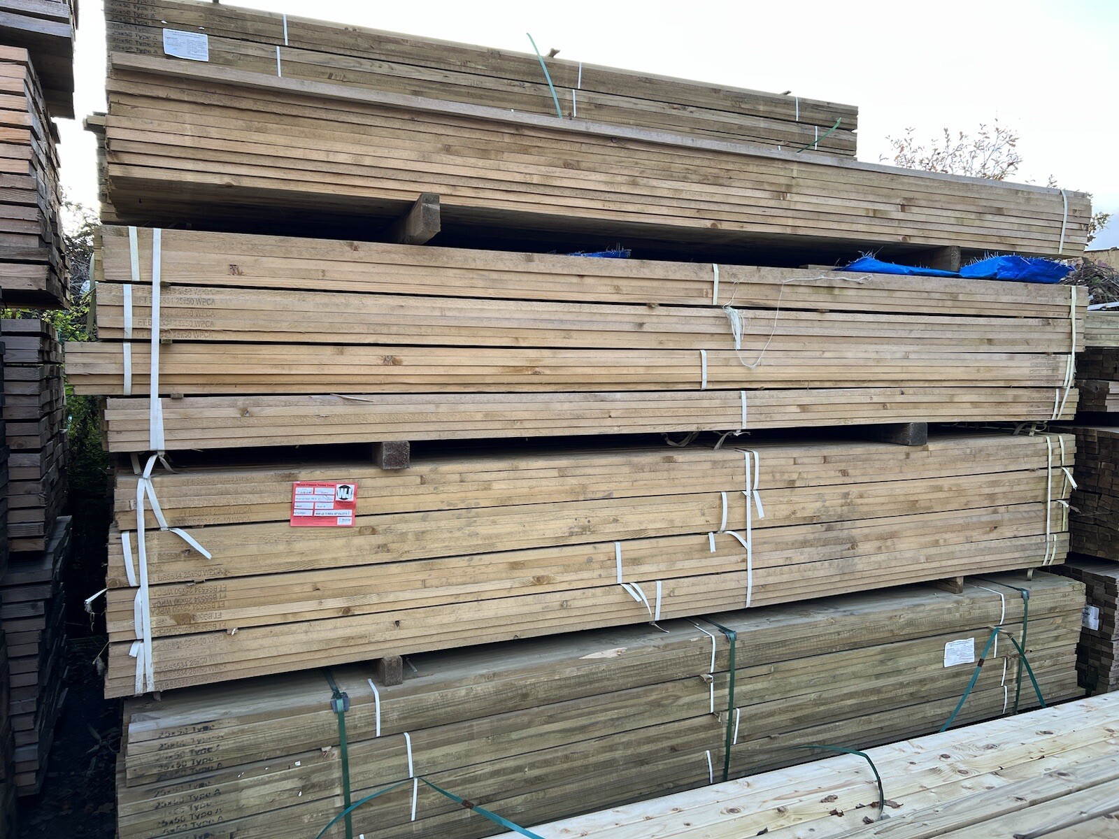 •New• Treated Timber Roofing Battens - 50x25mm X 3.6m | eBay UK