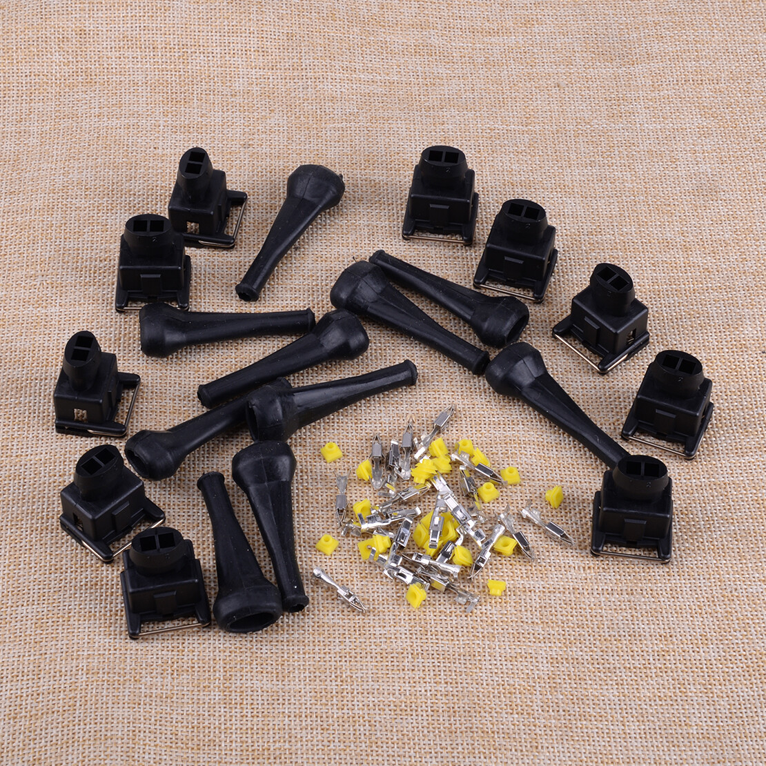 10kit EV1 Fuel Injector Connectors Seal Boot fit for Many Universal ...