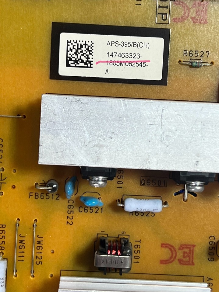 Sony 1-474-633-23 GL6 Power Supply Board KD-55X750F | eBay