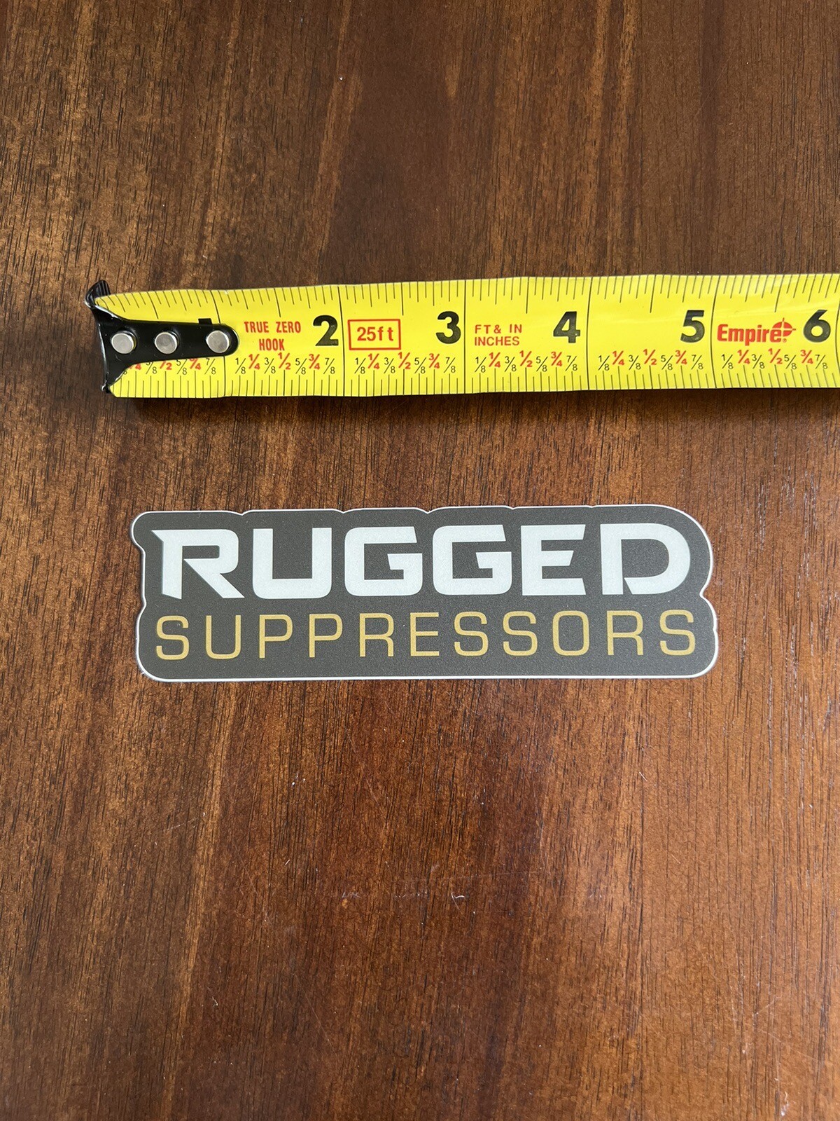 Rugged Suppressors Rifle Pistol Razor Sticker Decal Shot Show 2024 | eBay