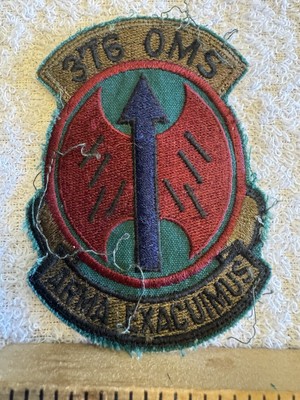 VINTAGE 376 OMS ARMA EXACUIMUS PATCH | eBay