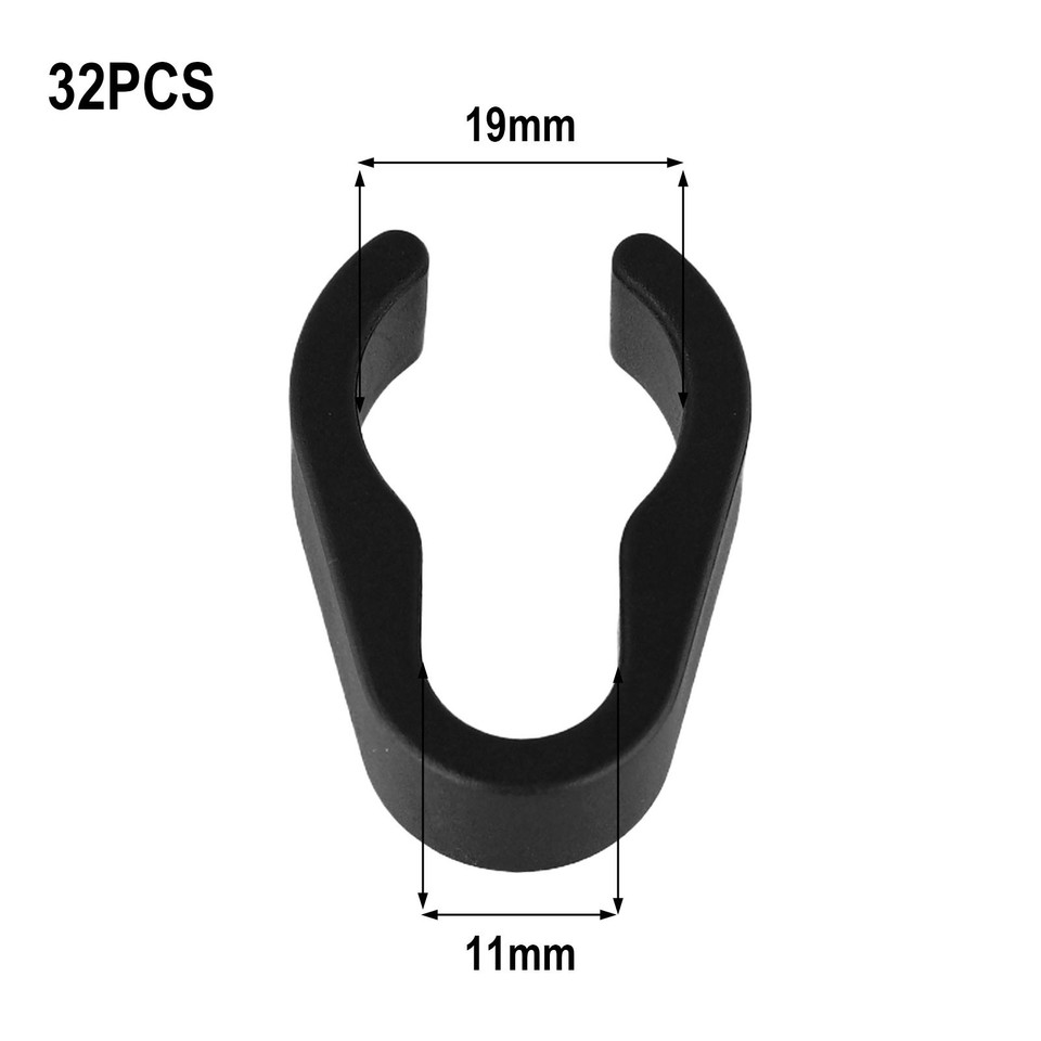 Cable Clips Microphone Stand Cable Management ABS Plastic Boom Poles ...