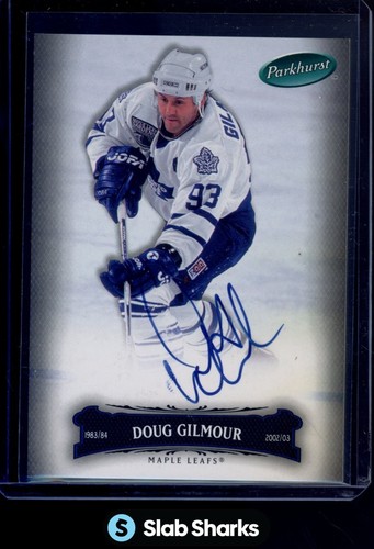 2012 UPPER DECK PARKHURST #16 DOUG GILMOUR AUTOGRAPH SP AUTO | eBay