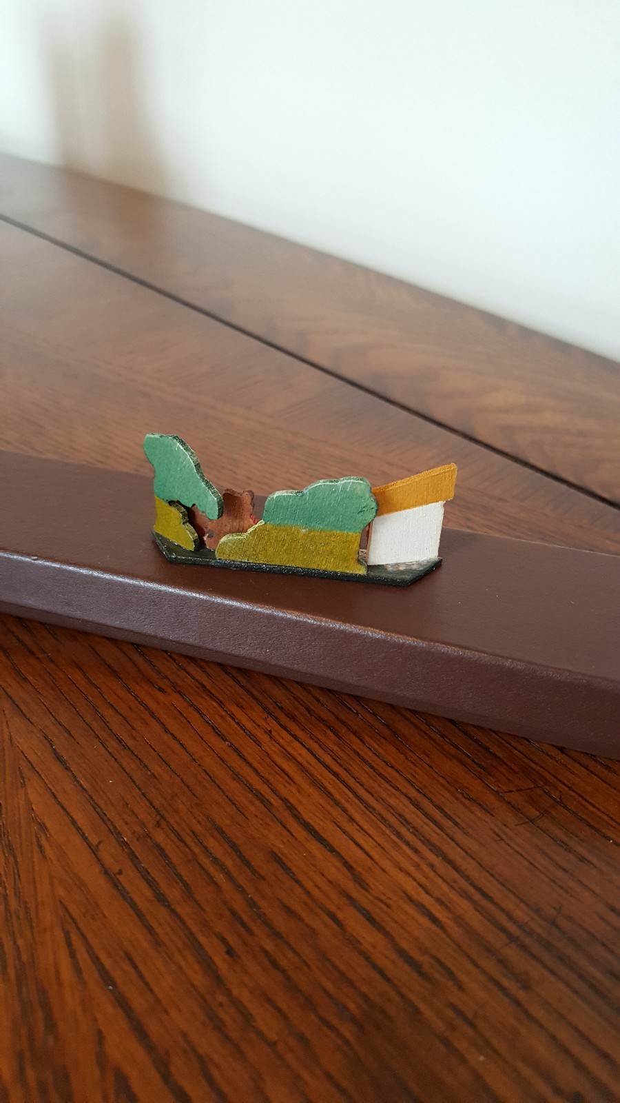 Dollhouse Miniature Wood Painted Goldilocks and Three Bears Dee Moniz ...