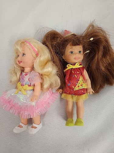 Vintage 2001 Barbie Kelly Club Birthday Party Kelly & Chelsea Pizza ...