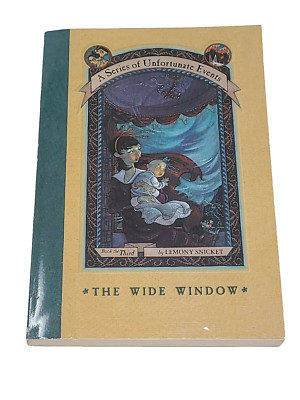 A Series of Unfortunate Events The Wide Window #3 by Lemony Snicket ...