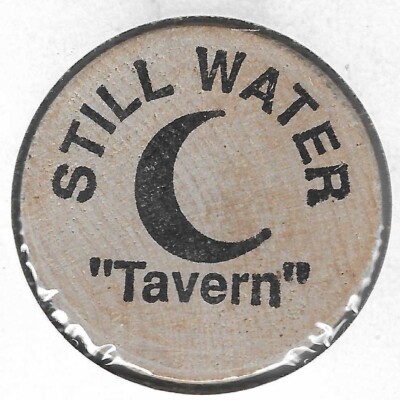 STILL WATER "Tavern" Token/Coin, Indian Head Wooden Nickel | eBay