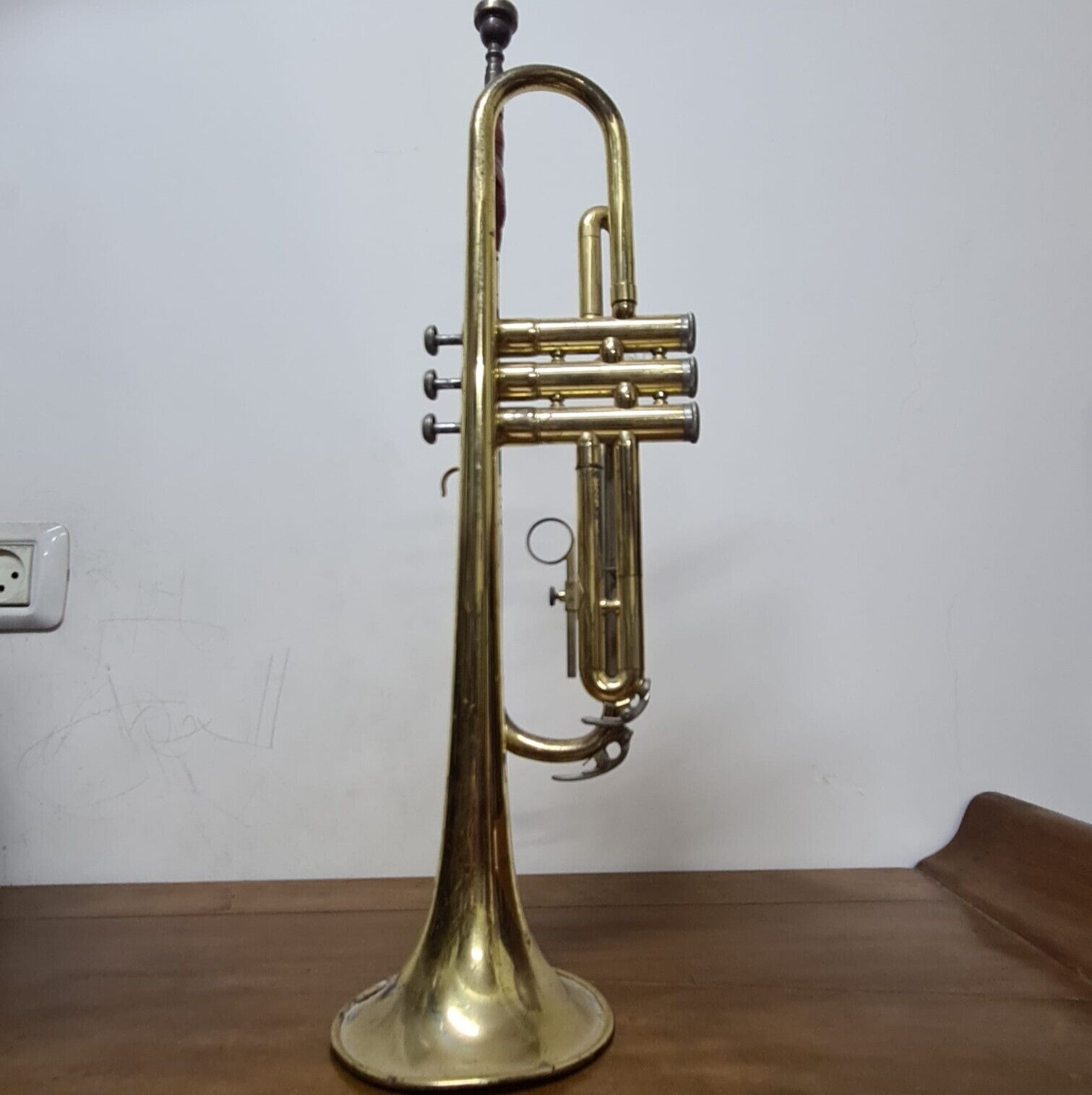 VINTAGE DECORATION OF AN OLD FRENCH SAXOPHONE THAT IS OVER 70 YEARS OLD ...