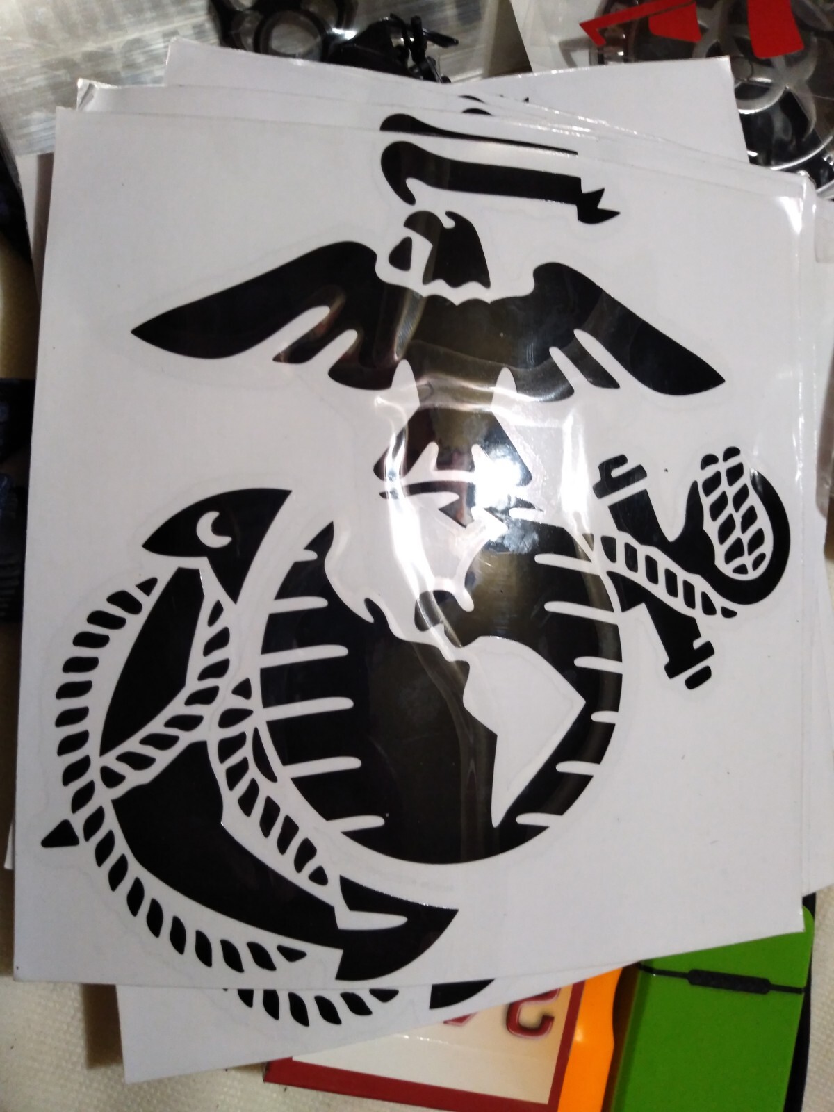 The Eagle, Globe, and Anchor (EGA) CNC cut Decal Vinyl Sticker | eBay