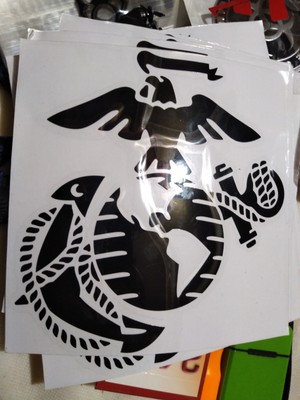The Eagle, Globe, and Anchor (EGA) CNC cut Decal Vinyl Sticker | eBay