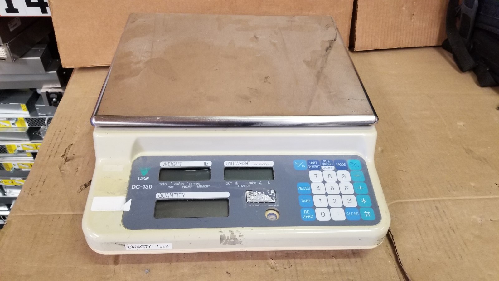 Digi-Matex DC-130 15 Pound Digital Counting Scale | eBay