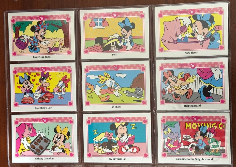 1991 Impel Disney Minnie 'N Me Trading Cards 1-160 - Pick Your Card ...