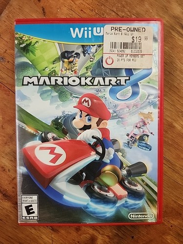 Mario Kart 8 (Nintendo Wii U, 2014) Game Is Scratch Free Super Great ...