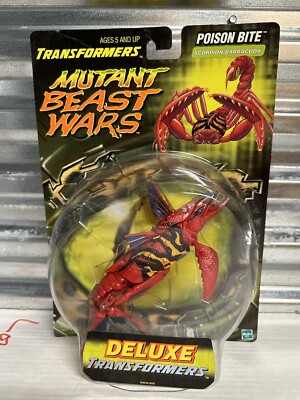 Hasbro 1999 Transformers Mutant Beast Wars Deluxe Poison Bite MOC | eBay