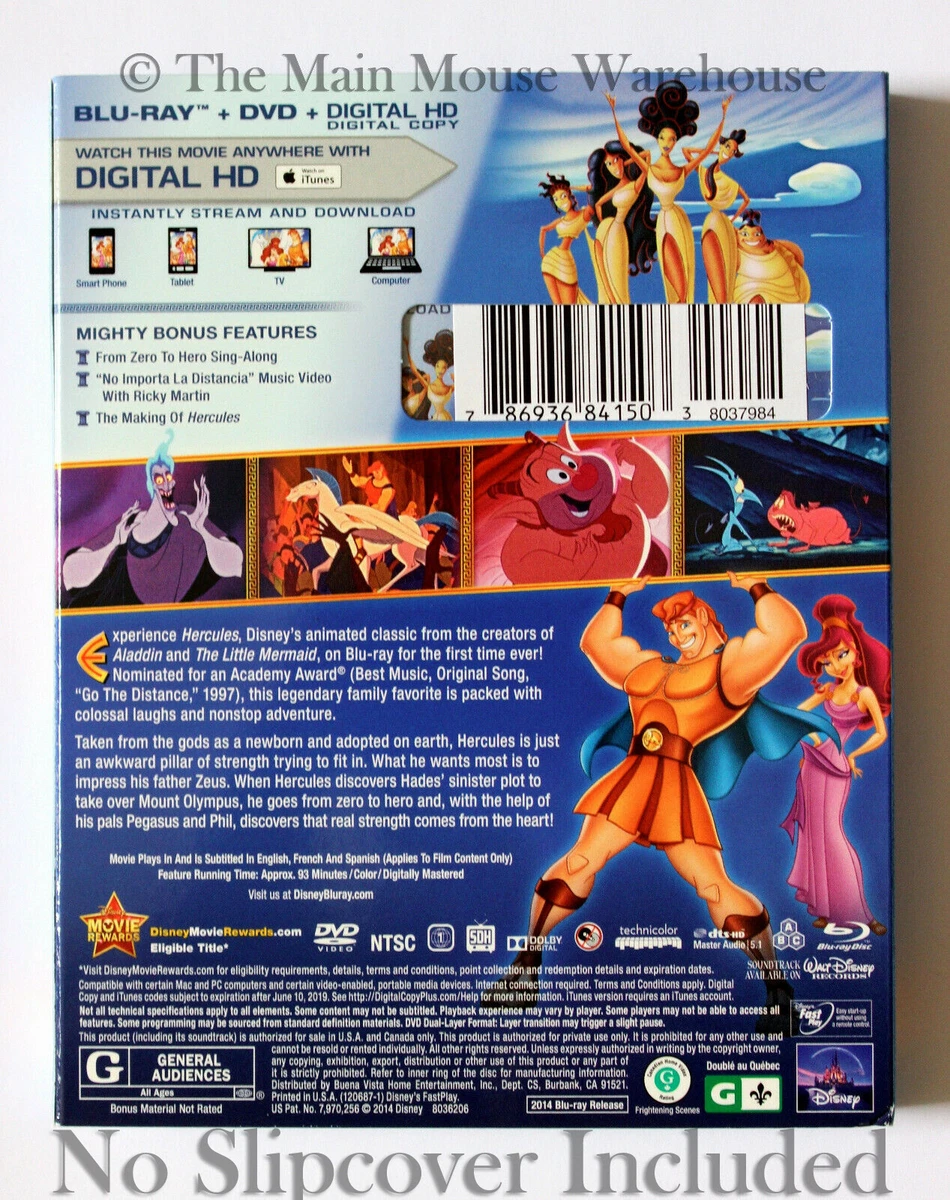 Hercules Dvd Disney