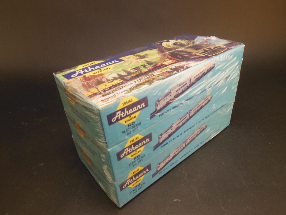 HO SCALE ATHEARN/BEV-BEL EX-RAILBOX 50' BOX CARS RF&P BN MP 3 PACK OF A ...