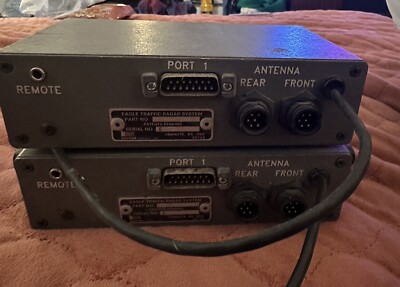 (Lot Of 2) Kustom Signals Eagle Police Radar Control Unit | eBay