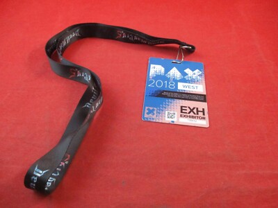 Devil May Cry 5 PS4 Xbox One PC Pax West 2018 Promotional Black Lanyard ...
