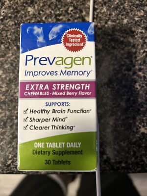 Prevagen Improves Memory Extra Strength Mixed Berry Chewable tablets ...