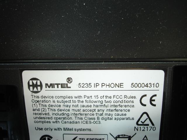 Mitel 5235 (50004310) Touchscreen VoIP Telephone | eBay