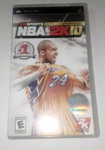 NBA 2K10 PSP Video Game Kobe Bryant Cover Sealed by SONY 🔥🔥🔥 ...