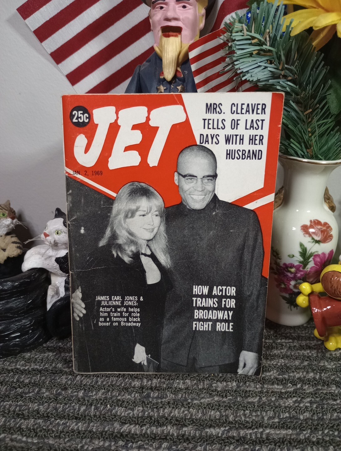 James Earl Jones Civil Rights Negro Era Black History Jet Magazine Jan ...