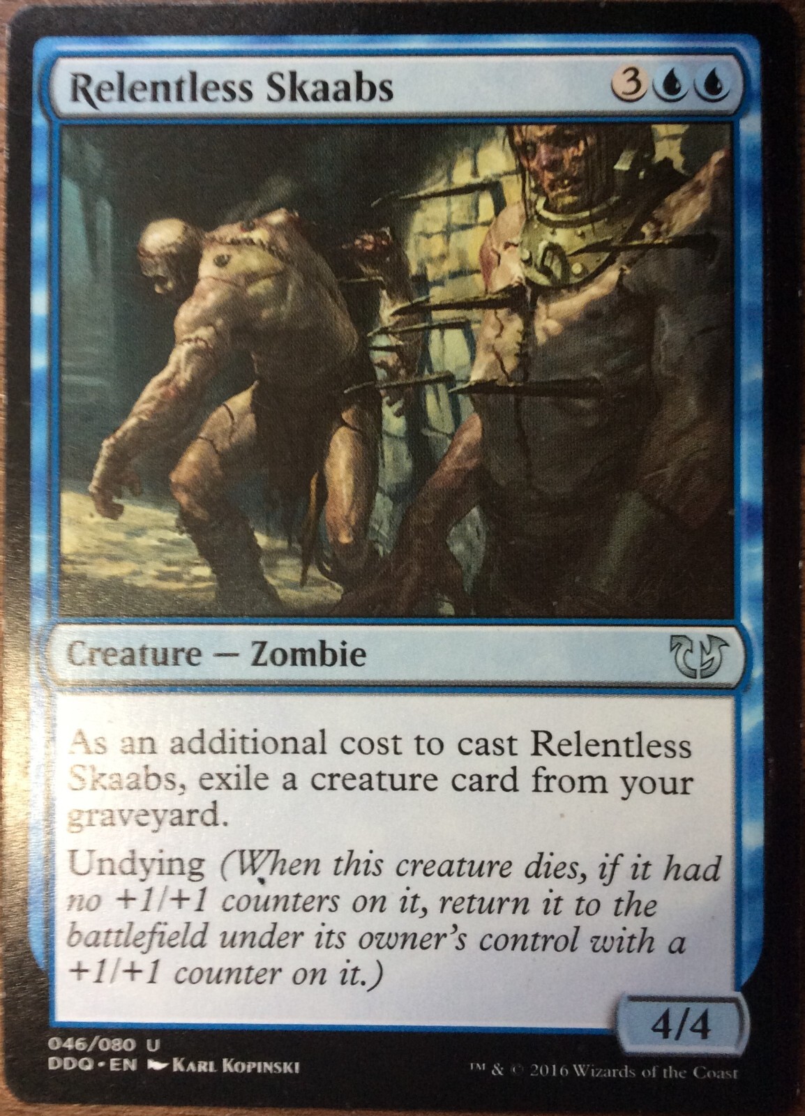 MTG - Relentless Skaabs - 45/158 - Uncommon - Dark Ascension (DKA) - NM ...