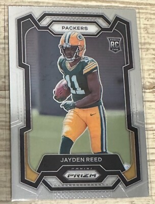 2023 Panini Prizm Jayden Reed Rookie Base #334 Green Bay Packers RC | eBay