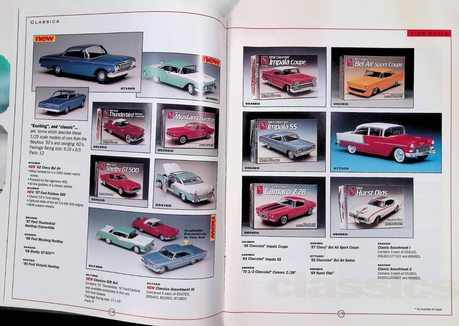 1993 Ertl AMT Hobby Diecast Model Kits Catalog | eBay