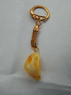 AMBER KEYCHAIN - 100% AUTHENTIC BALTIC AMBER HANDMADE | eBay