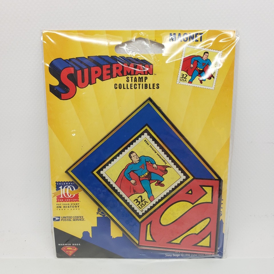 1998 USPS Celebrate the Century Superman Stamp Collectibles Lot DC ...