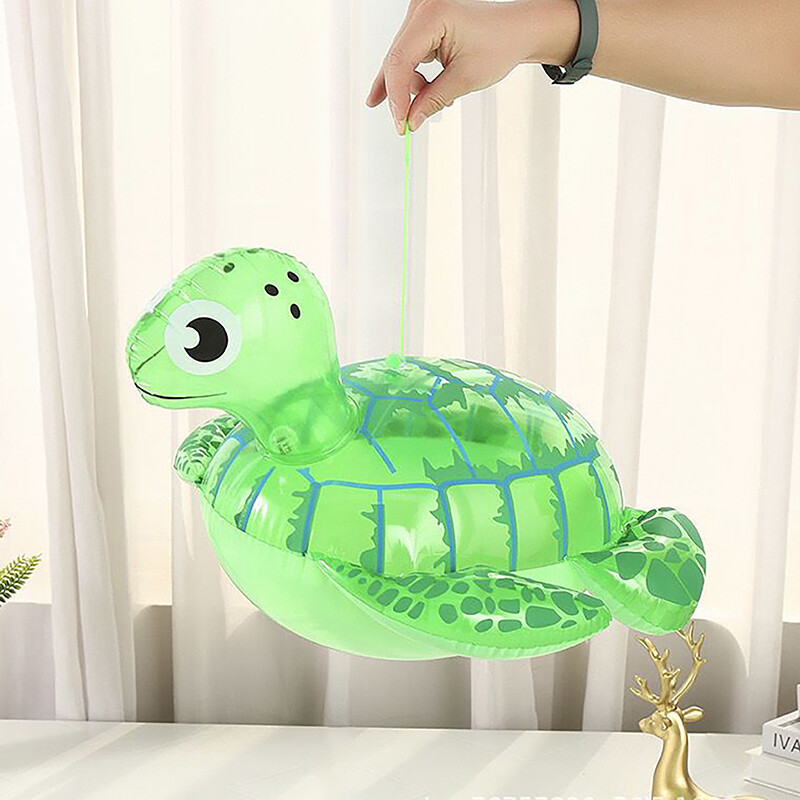 Popular Inflatable Luminous Turtle Simulation Elastic Animal Fun Toys ...
