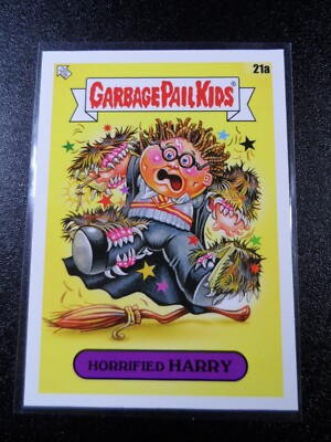 Horrified Harry Potter Daniel Radcliffe Spoof Garbage Pail Kids Card ...