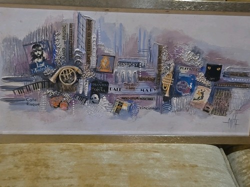 Original Anita Baldwin Art Print "Cafe Risque" | eBay