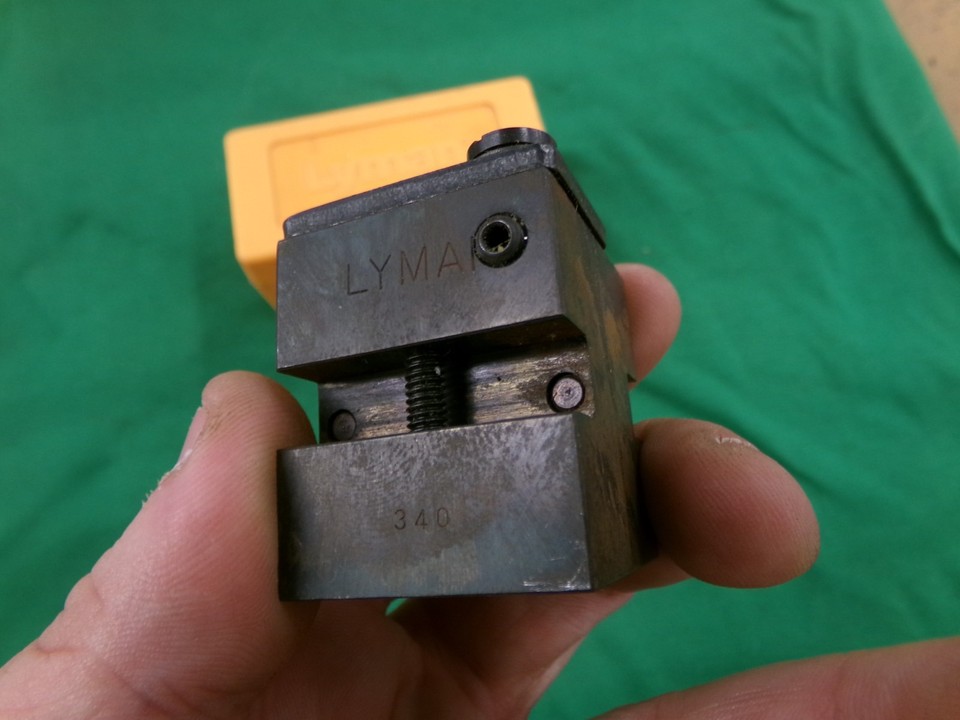 LYMAN DOUBLE CAVITY BLANK BULLET MOULD IN LYMAN BOX #340 | eBay