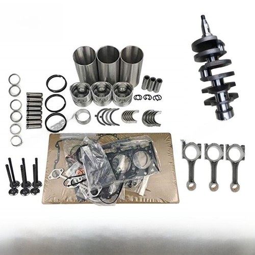 Overhaul Rebuild Kit+crankshaft+connecting rod For Mitsubishi S3L S3L2 ...