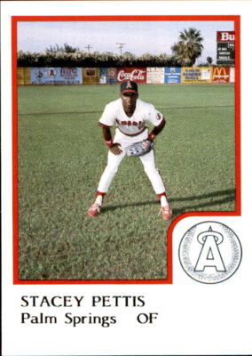 1986 Palm Springs Angels ProCards #26 Stacey Pettis Oakland San Leandro ...
