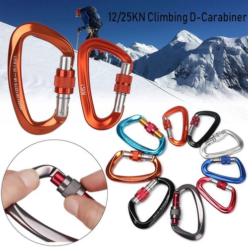 Professional Carabiner Mountaineering Protective Equipment Climbing Key ...