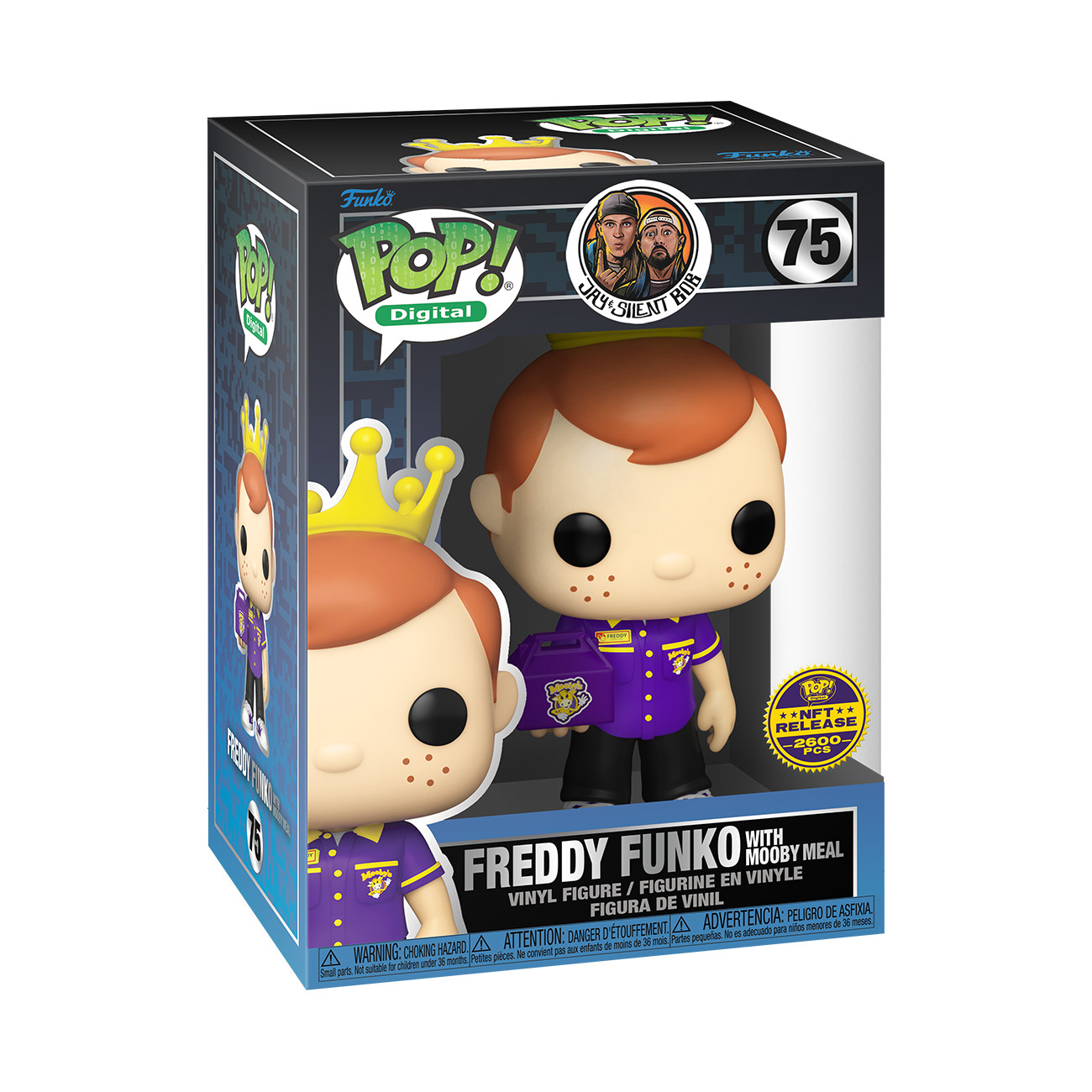Funko Nft Pop! Vinyl: Freddy Funko with Mooby Meal (Digital Pop ...