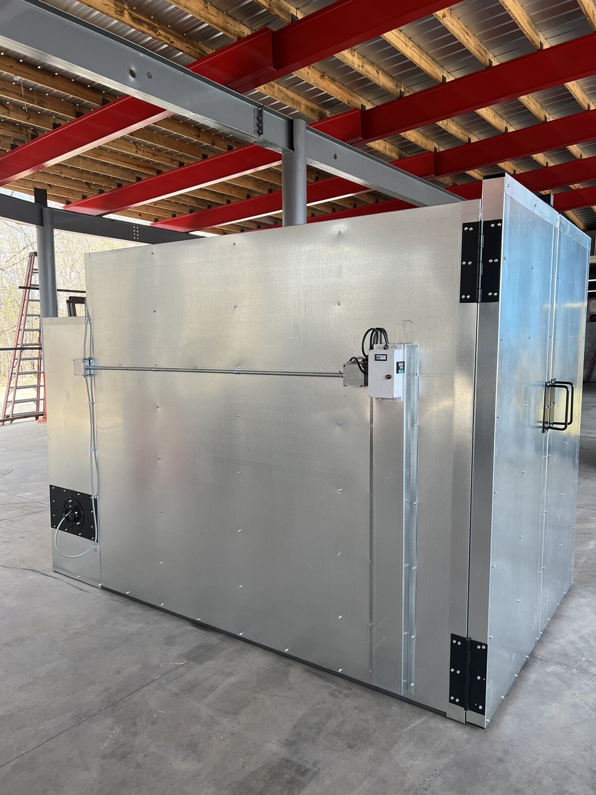 6x7x8 Gas Powder Coating Batch Oven Fully Welded Tube Build | eBay