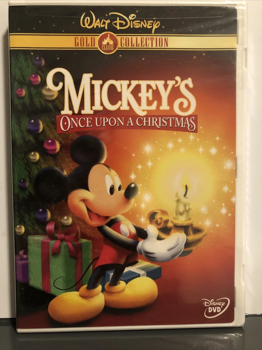 Mickeys Once Upon A Christmas Dvd