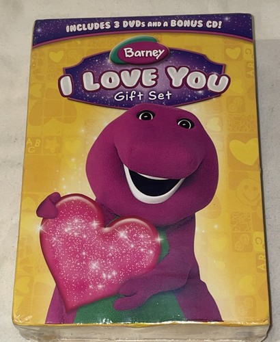 Barney I Love You Gift Set (DVD) 3 DVDs + CD New-Other 884487100152 | eBay