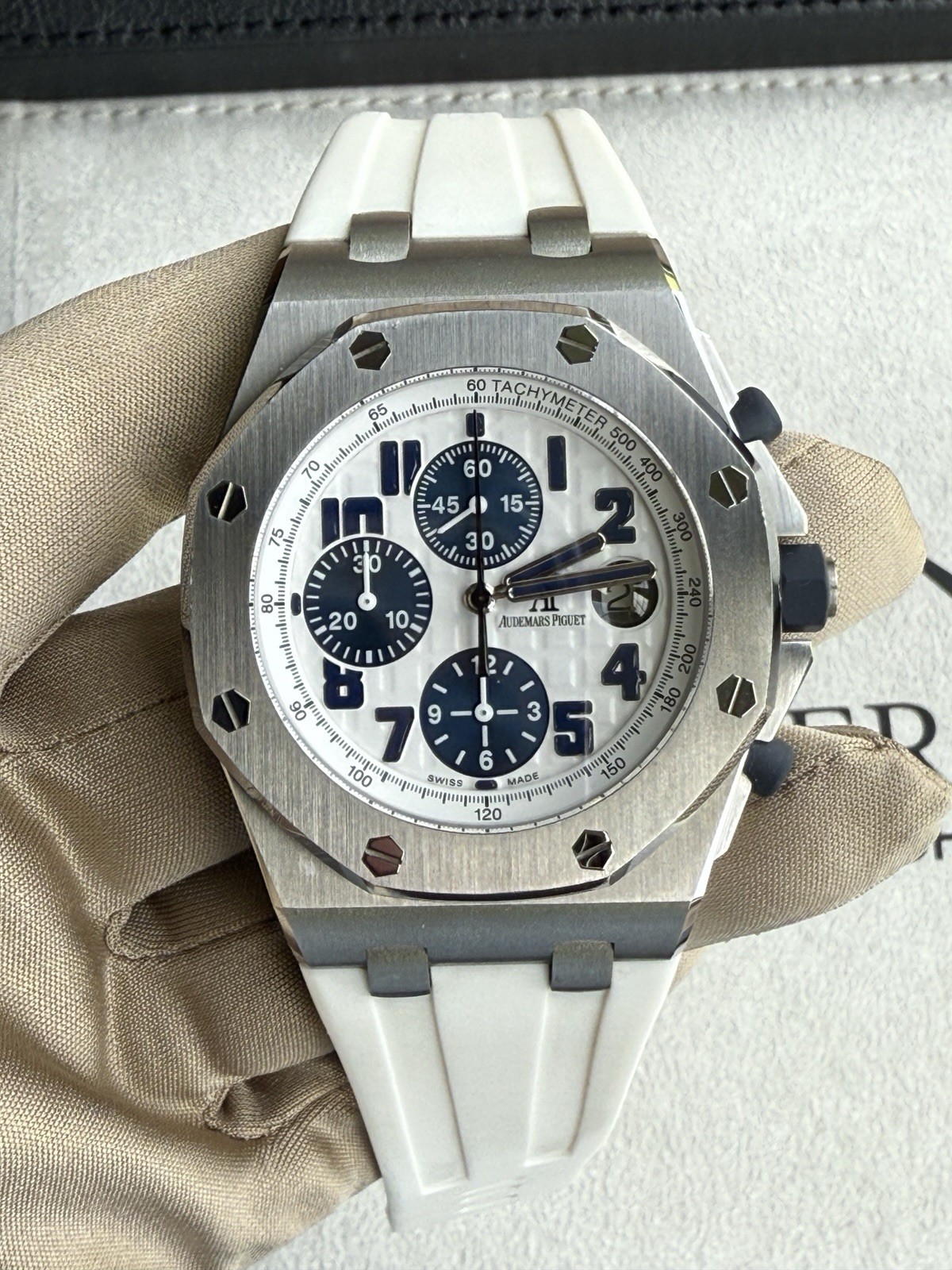 Audemars Piguet Royal Oak White Men's Watch - 26170ST.OO.D305CR.01 for ...