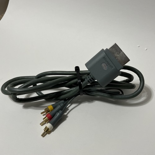Microsoft Xbox 360 AV Audio Video Cable Cord OEM | eBay