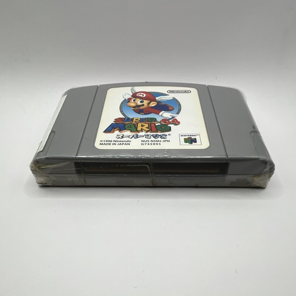 Nintendo Super Mario 64 Nintendo 64 Game Cartridge NTSC-J Japan 1996 | eBay