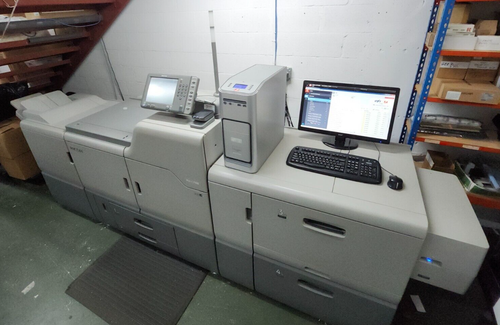 Ricoh Pro C7100 Color Production Press- with Fiery, LCT, Finisher ...