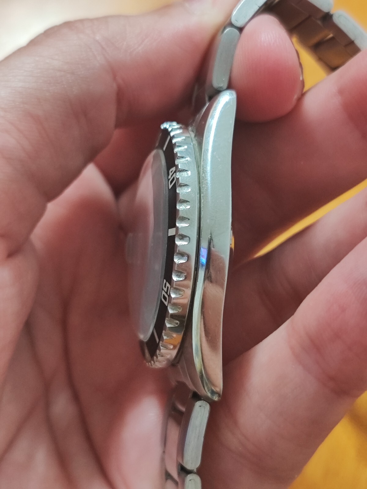 Vintage Blue Dot Diver Watch - Automatic - ETA 2824 - Nivada | eBay UK