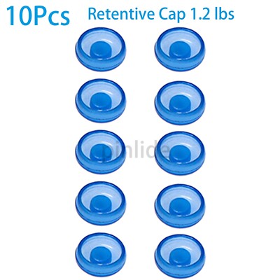 10 Pcs Dental Overdenture Attachment Implant Retention Caps 1.2 lbs ...